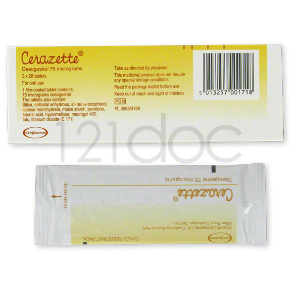 Cerazette Minipille online kaufen | Verhütung | inkl. Rezept