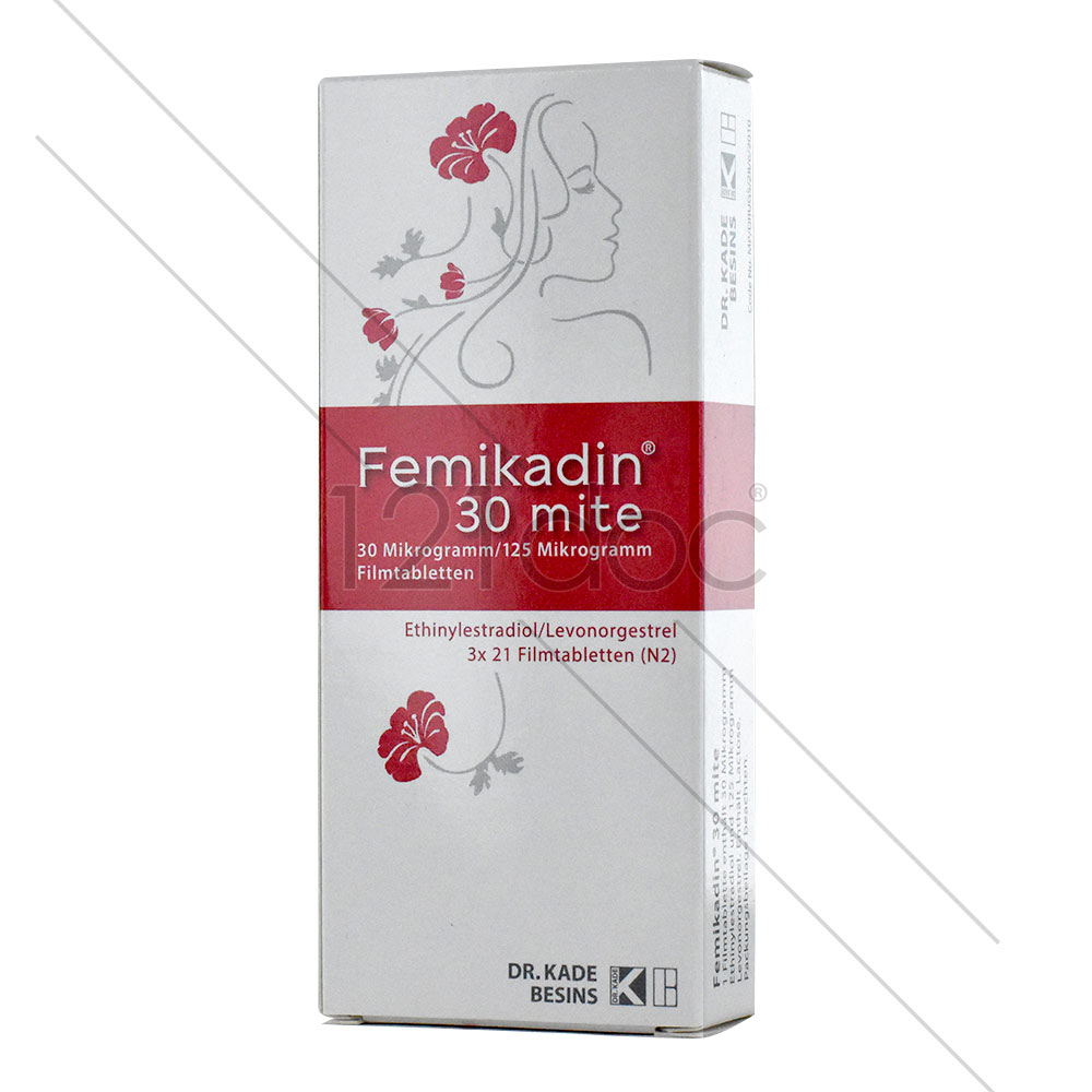 Antibabypille Femikadin online kaufen | inkl. Rezept | Levonorgestrel