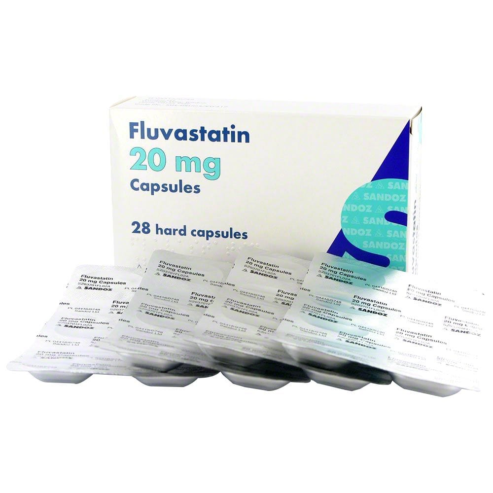 Fluvastatin - kolesterolsænkende medicin online