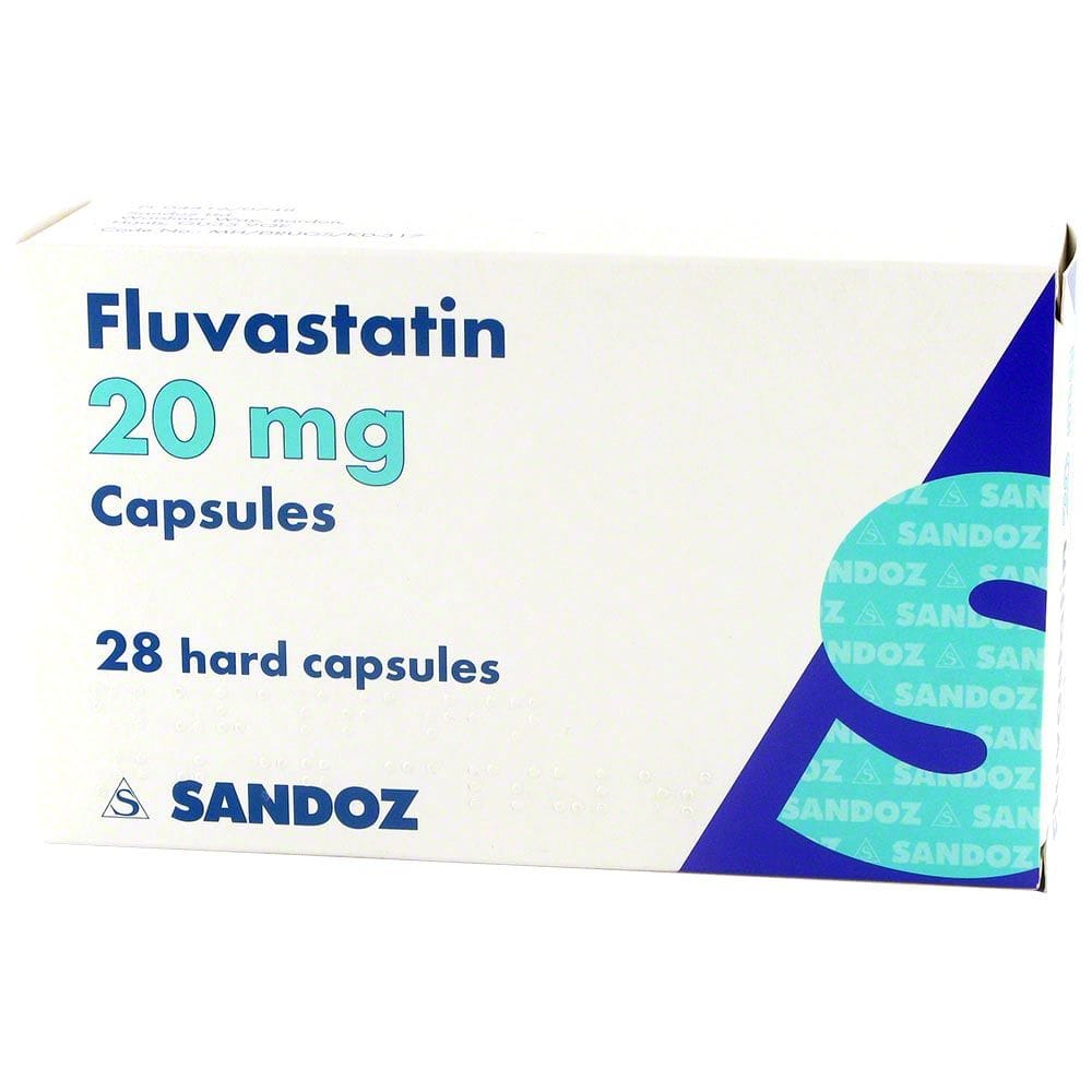 Fluvastatin - kolesterolsænkende medicin online