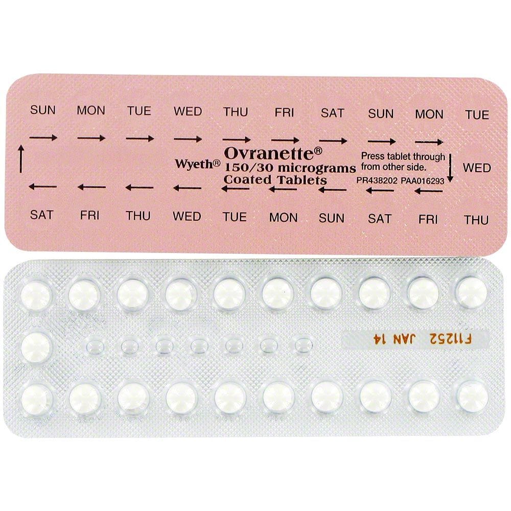 Ovranette Contraceptive Pill| Buy Online | 121Doc UK