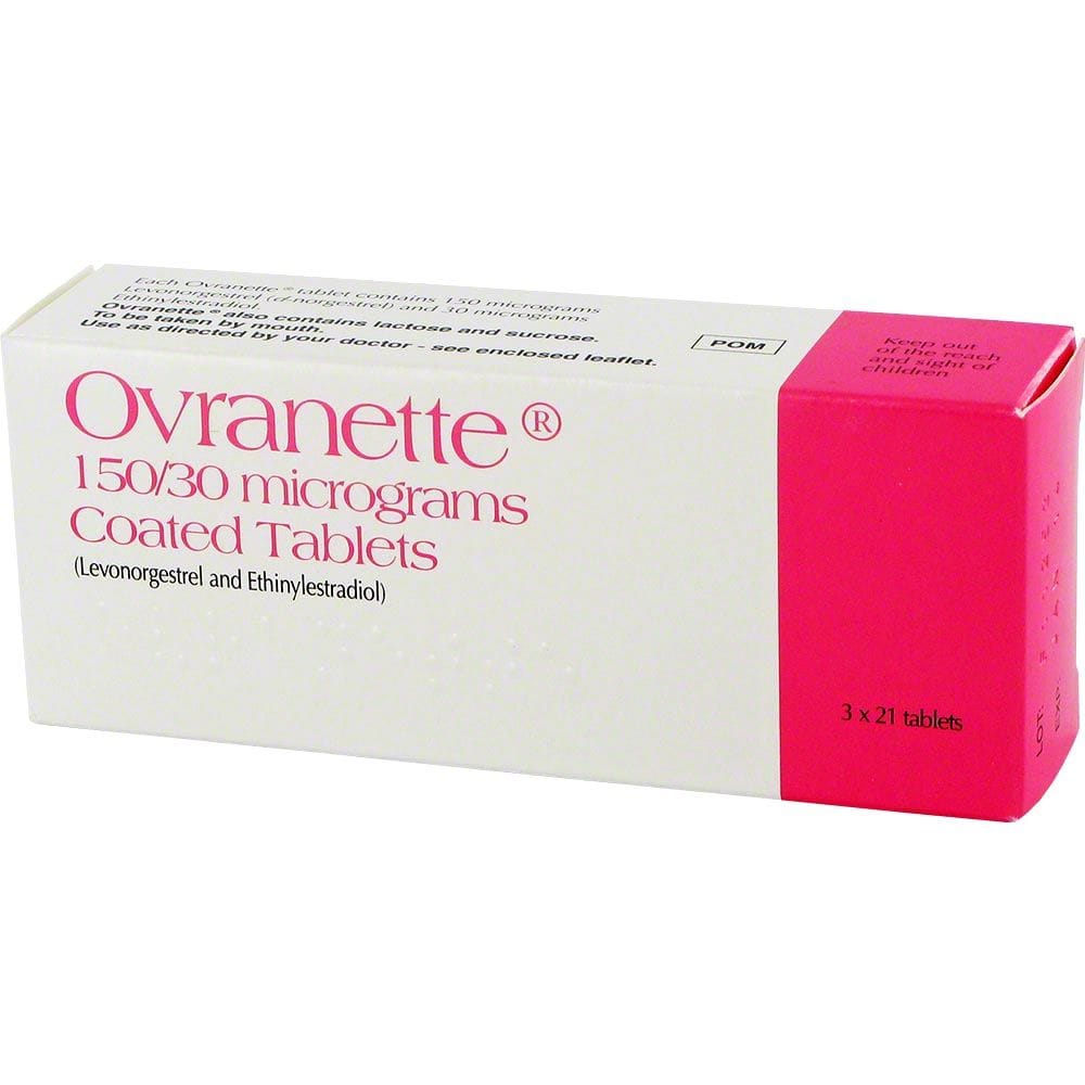 Ovranette Contraceptive Pill| Buy Online | 121Doc UK
