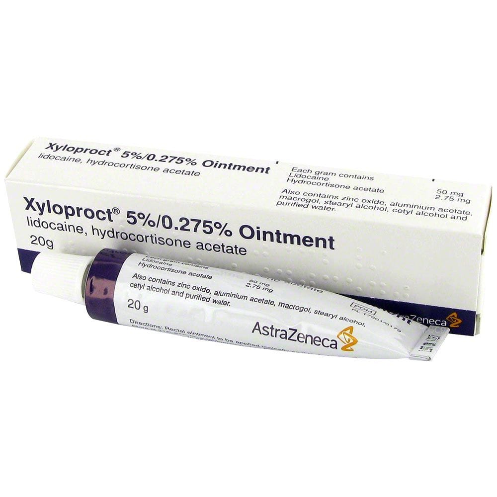 Buy Xyloproct Ointment 20mg | Haemorrhoids | 121Doc UK