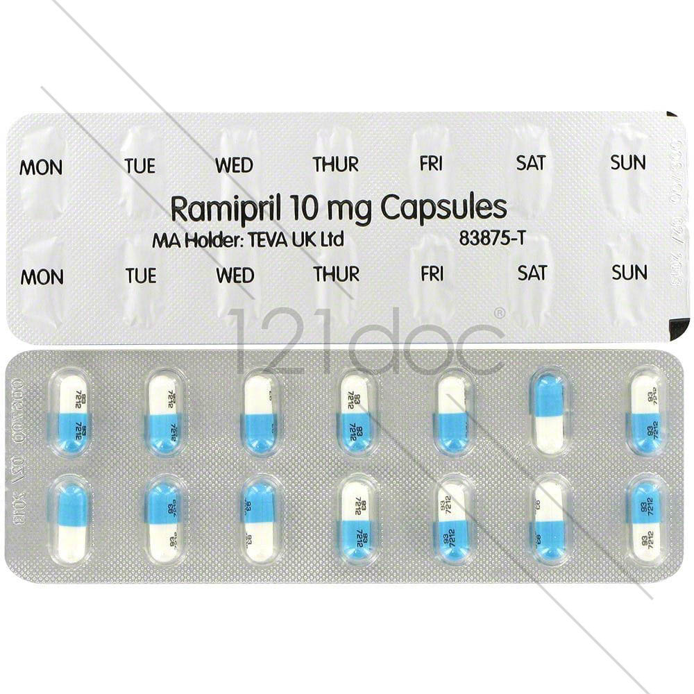 Acheter Ramipril en ligne • Hypertension • 121doc