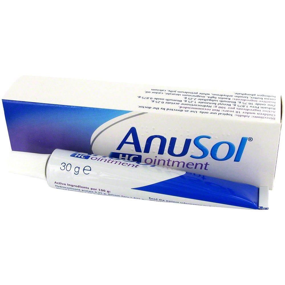 ᐅ Anusol-HC • behandling mot hemoroider