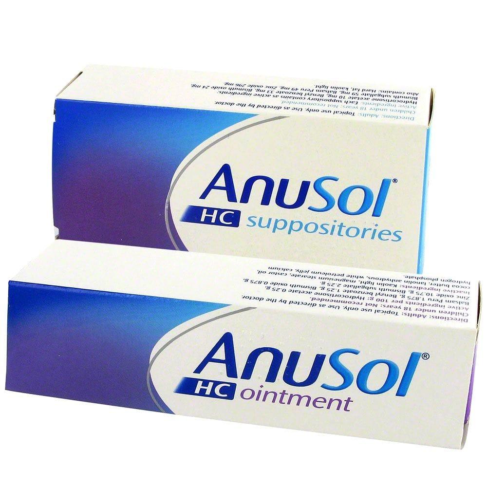 ᐅ Anusol-HC • behandling mot hemoroider