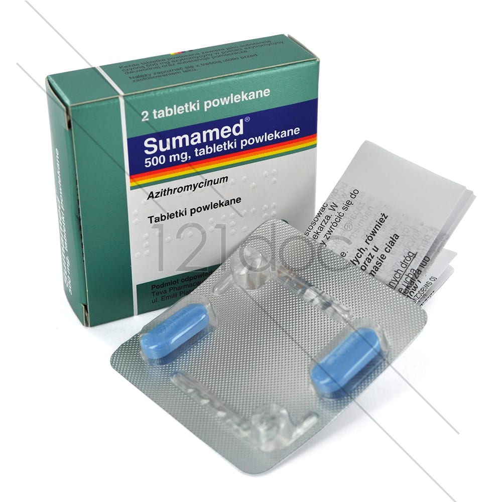 ᐅ Sumamed – zamów lek z azytromycyną bez recepty